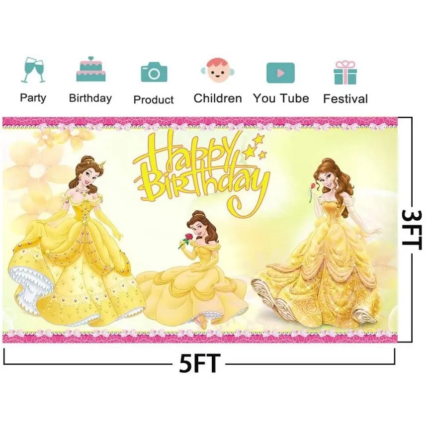 Disney Princess Happy Birthday Belle