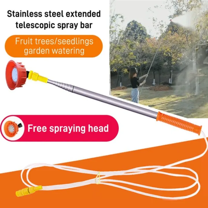 【Ready Stock】Fish rod type stainless steel extended escopic spray bar ...