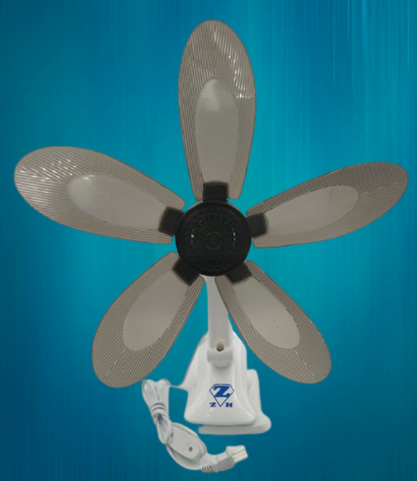 [Sale] ZH BIG Clip Fan 5 Blades Large Clip Fan Big size Table Clip Fan ...