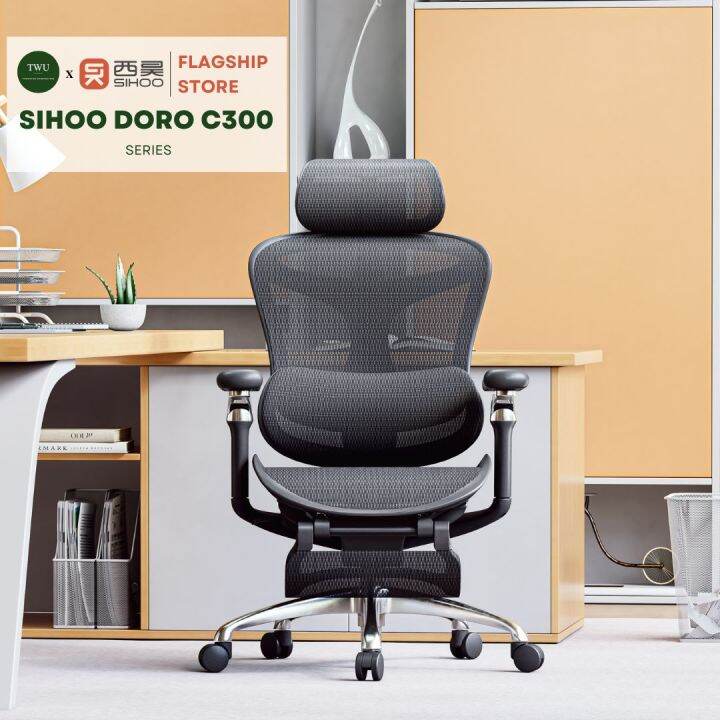 Sihoo DORO C300 Ergonomic Office Executive Gaming Chair with 2 year warranty | High back Chair ...
