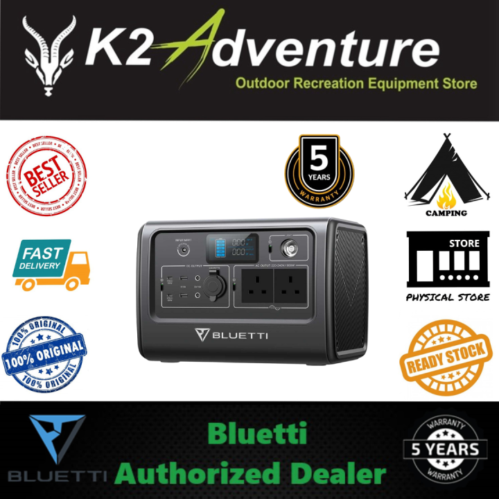 BLUETTI EB70 Portable Power Station 716Wh LiFePO4 Battery Surge AC ...