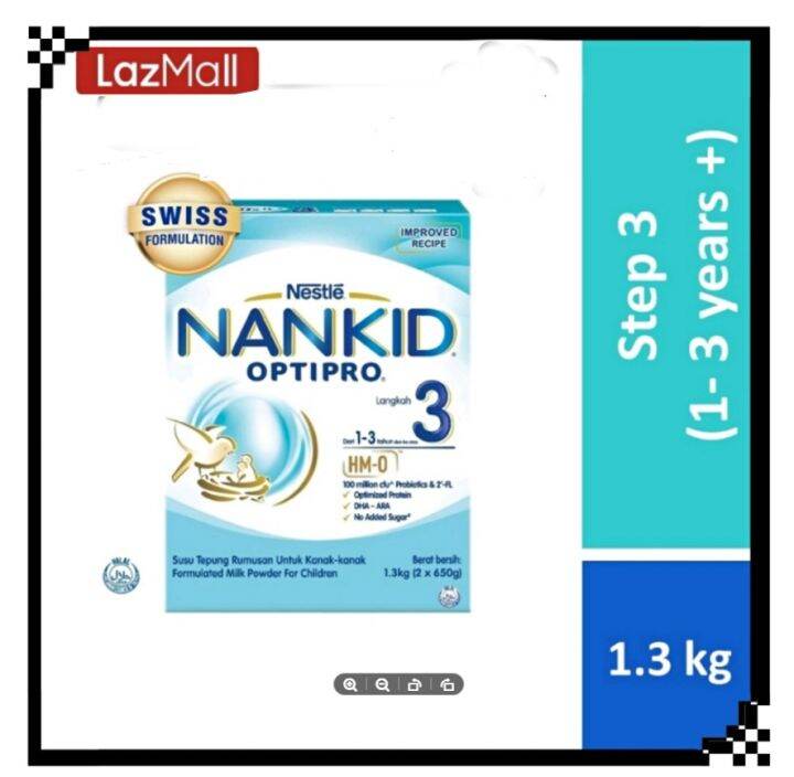 Nestle Nankid Optipro 3 650g x 2s | Lazada