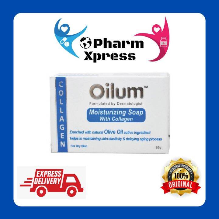 OILUM MOISTURIZING SOAP WITH COLLAGEN 85G | Lazada