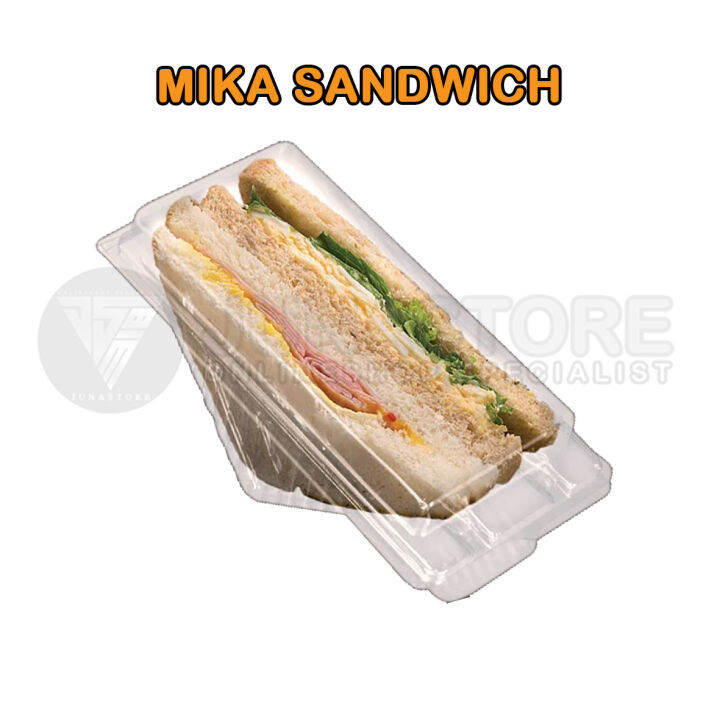 Mika sandwich / mika segitiga sandwich (50pcs) | Lazada Indonesia