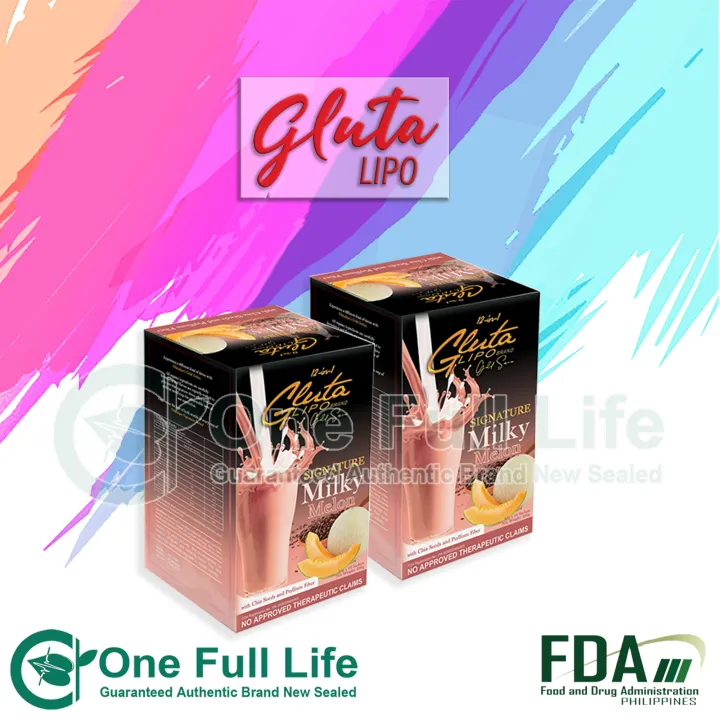 Gluta Lipo GlutaLipo Gold Series Signature MILKY MELON 2 Boxes | Lazada PH