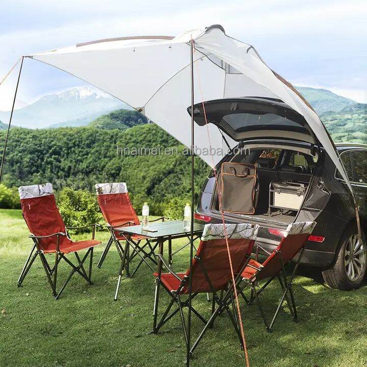 Outdoor Camping Car Rear Side Awning Tent Waterproof Sunscreen Portable ...