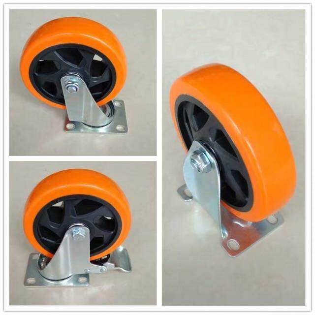Caster wheel/gulong /orange fiber bearing | Lazada PH