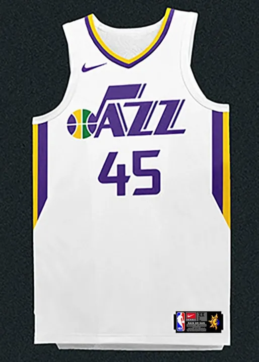 NEW UTAH JAZZ BASKETBALL JERSEY FREE CUSTOMIZE OF NAME AND NUMBER ONLY ...