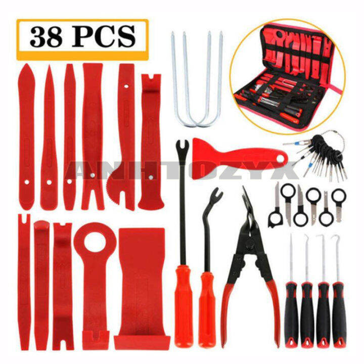 19Pcs / 38pcs Car Door Dash Panel Audio Trim Installation Removal Pry ...