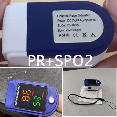 COD' Finger Pulse Fingertip Oled Oximeter SPO2 PR PI RR ODI4 Blood ...