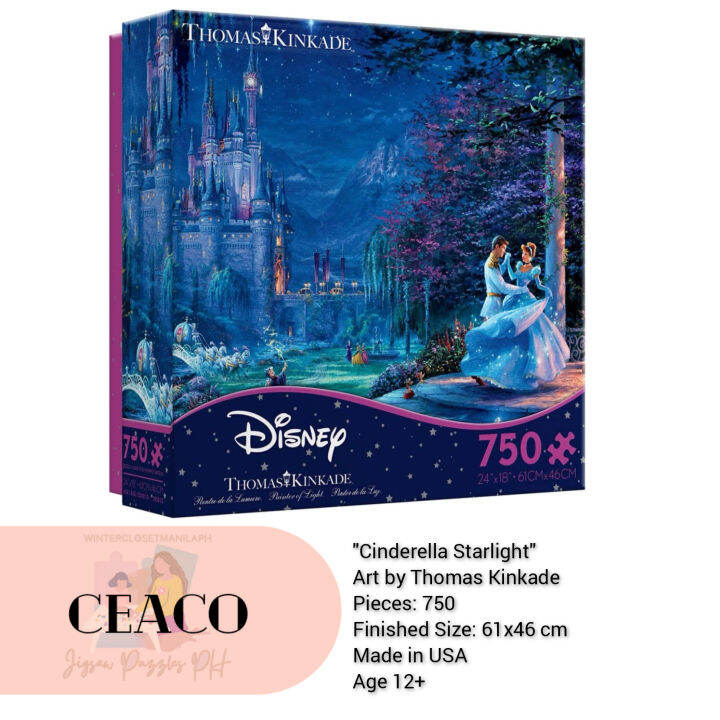 Ceaco 750 pieces Jigsaw Puzzle - Thomas Kinkade - DisneyStudios ...