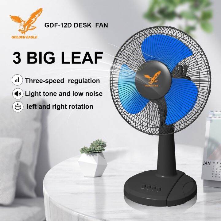 [GOLDEN EAGLE] GDF-12D 12 Desk Fan 3 Big Leaf fan Kitchen knives ...