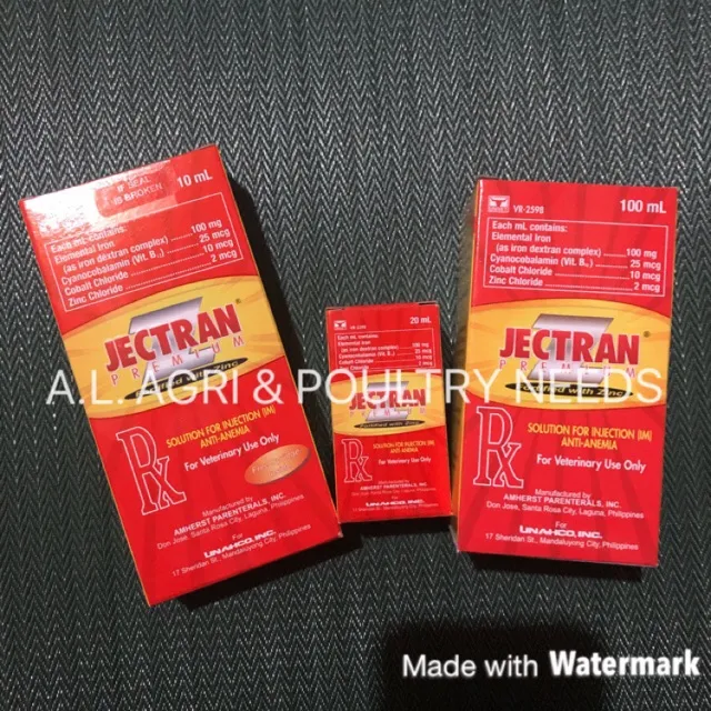 Jectran Premium with Zinc (10/20/100ml) | Lazada PH