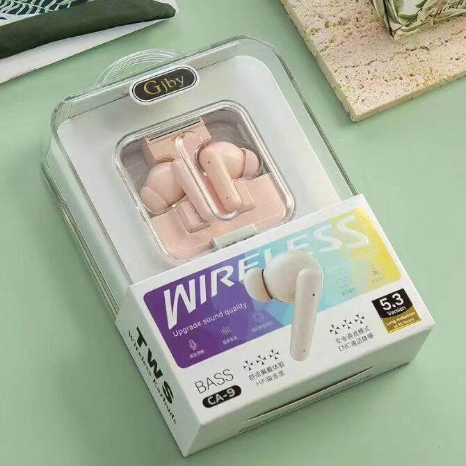 GJBY CA-9 TWS Wireless Bluetooth V5.3 Gaming Earbuds Stereo / Call Noise Canceling / Hi-Fi Super ...