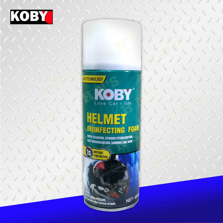 Koby Helmet Disinfecting Foam Spray 450ml | Lazada PH