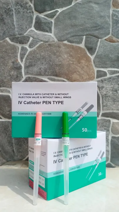 I.V Catheter 18G 20G 22G 24G Onemed Abocath Onemed IV Cateter 18 G 20 G ...