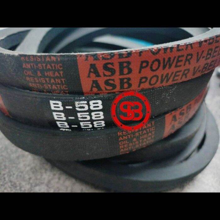 (ISI 10PC) Van Fan Belt VanBelt Tali Ban Kipas Vbelt ASB B58 B 58 B-58 | Lazada Indonesia