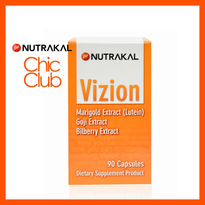 NUTRAKAL VIZION (90 CAPSULES) (EXP12/23)นูทราแคล วิเชียน (90 แคปซูล ...