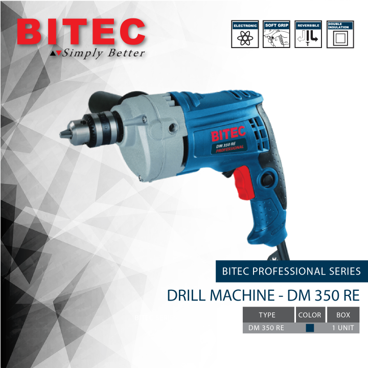 BITEC DM 350 RE - DRILL MACHINE | Lazada Indonesia