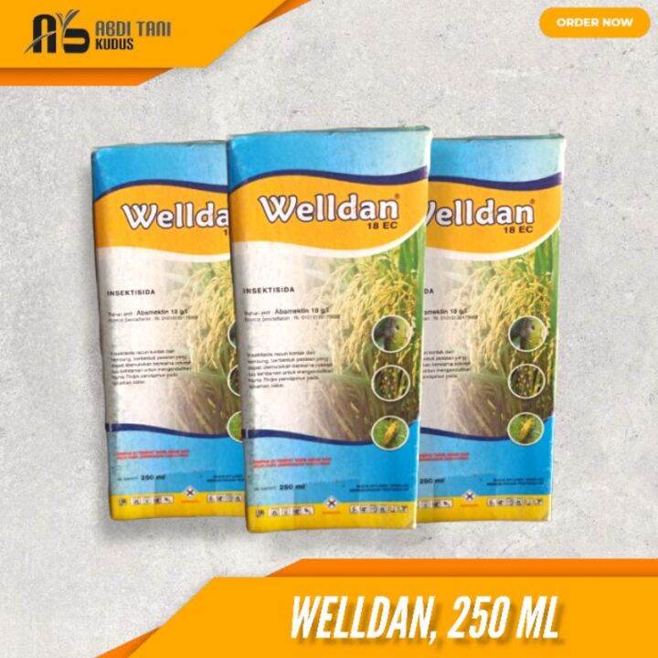 INSEKTISIDA WELLDAN 18 EC 250 ML PENGENDALI THRIPS ABAMEKTIN 18 ...