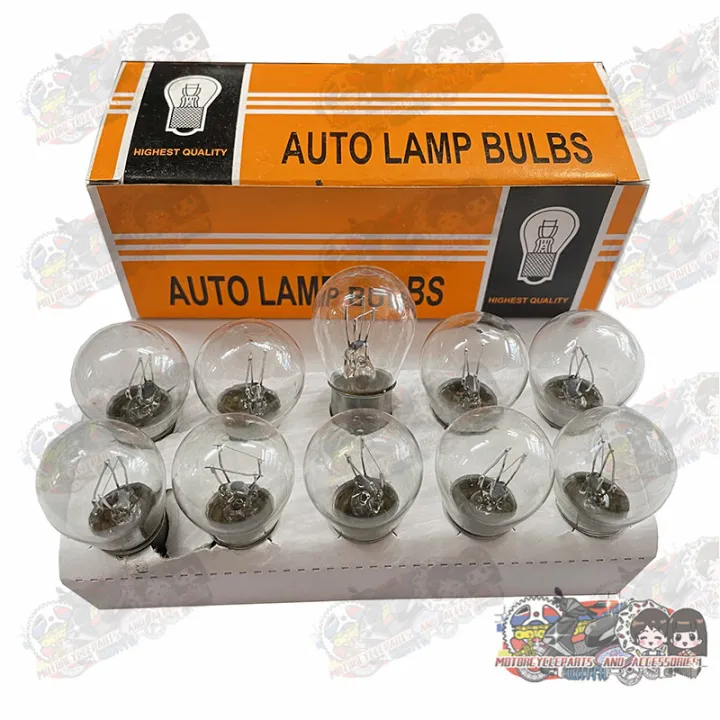 LJ Motorcycle brake light tail light bulb ordinary s25 universal(per ...