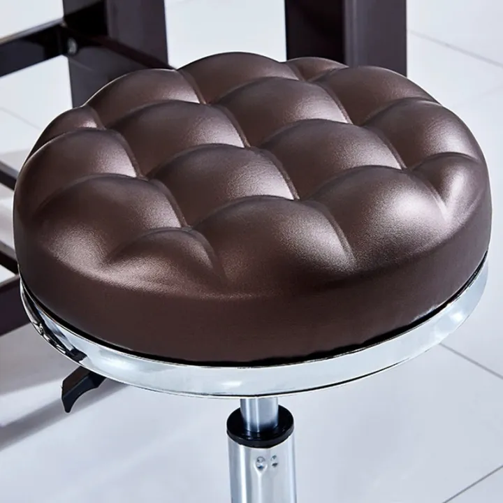 Beauty stool barber shop chair rotary lifting round stool hairdressing ...