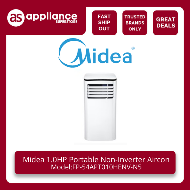 Midea 1HP Portable Aircon Non Inverter FP-54APT010HENV-N5 | Lazada PH