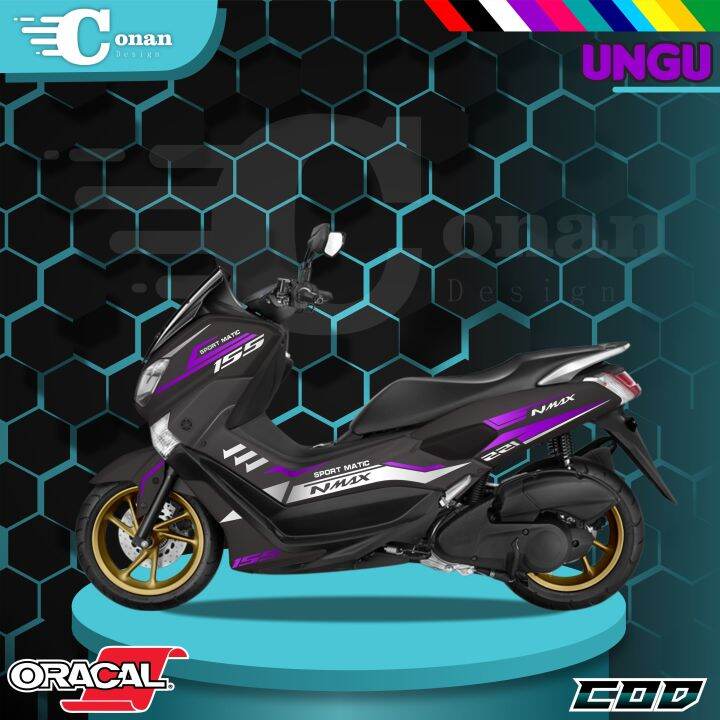 Aksesoris Motor NMAX - Stiker Motor NMAX - Striping NMAX 2019 CP3 ...