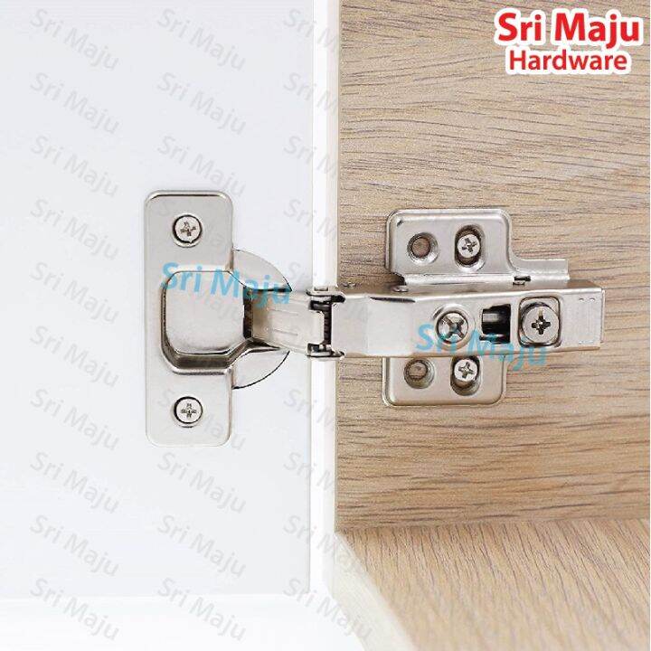 MAJU 201 Quality Soft Close Concealed Hinge Cabinet Wardrobe Door Slow ...