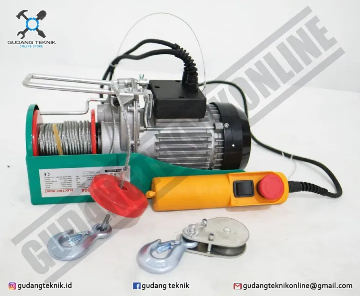 KATROL LISTRIK 500Kg / ELECTRIC HOIST WIPRO PA-500A | Lazada Indonesia