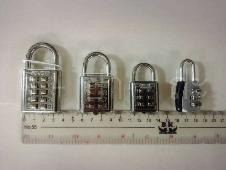 Password Lock กุญแจรหัสล็อค อเนกประสงค์ ขนาด L40 | Lazada.co.th
