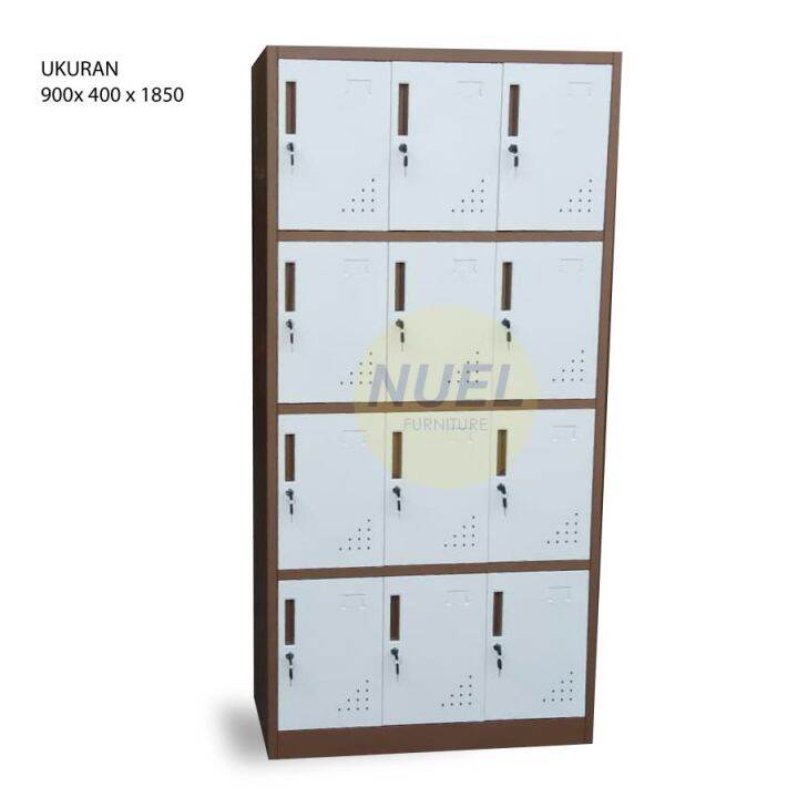 Loker Besi / Locker Besi / Kabinet Besi / Loker Besi 12 Pintu | Lazada ...