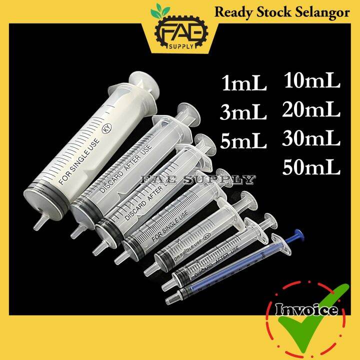 Syringe Picagari Luer Slip 1mL 5mL 10ml 30ml 20ml 50ml 60ml individual pack sterilized pet ...