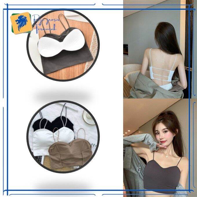 Bra Wanita 6592 Bh Crop Top Ala Korea Pakaian Dalam Wanita Bra Fashion ...