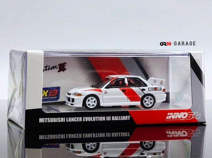 Mitsubishi Lancer GSR Evolution III Ralliart Malaysia 1:64 (INNO64 ...