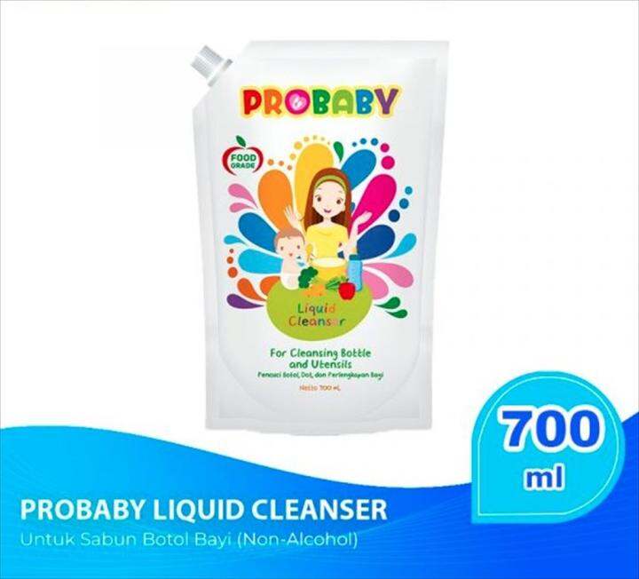 Probaby Liquid Cleanser Sabun pencuci botol bayi 700 mL | Lazada Indonesia