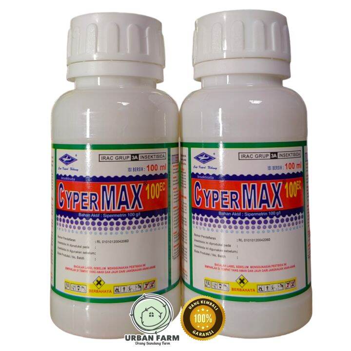 Insektisida CYPERMAX 100EC 100ml - Sipermetrin - Insektisida Cypermax ...