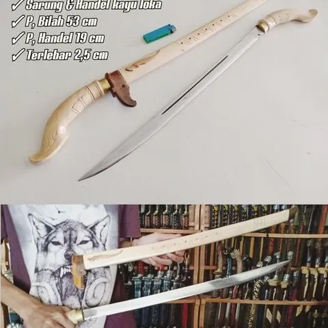 PEDANG GOBANG PANJANG GOLOK HIAS 161 | Lazada Indonesia