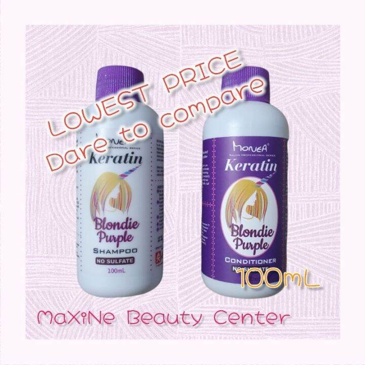 MONEA purple shampoo /OR conditioner 100ml | Lazada PH