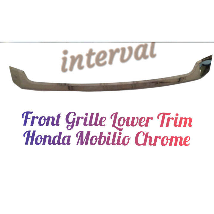 Front Grille Lower Trim Honda New Mobilio 2017 List Grill Depan Luxury ...