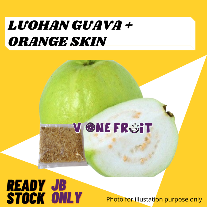 V1 Local Guava Luohan + Orange Skin 罗汉番石榴橙皮 800+-kg Daily Fresh Pick ...