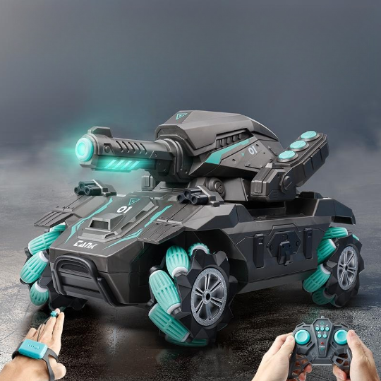 Remote control tank gesture sensor water bomb vehicle launch drift ...