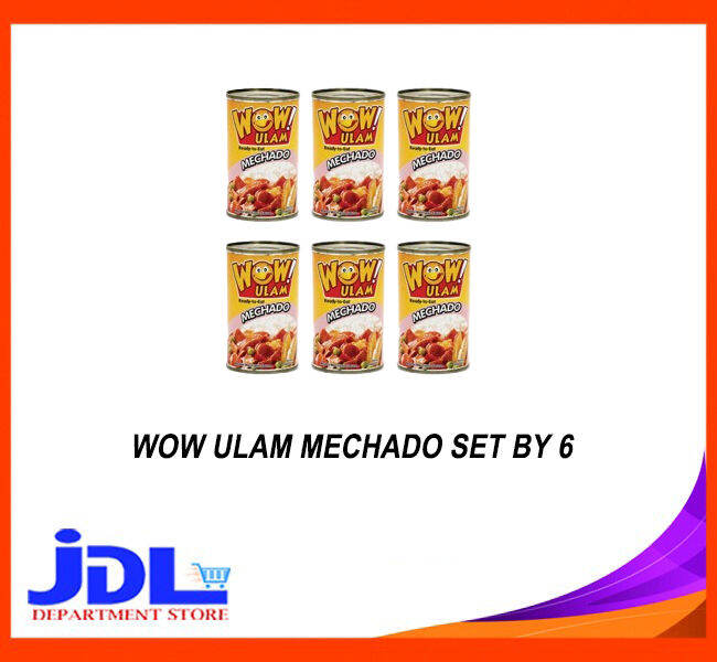 JDL WOW ULAM MECHADO 155GX6PCS(BUNDLE BY 6) | Lazada PH