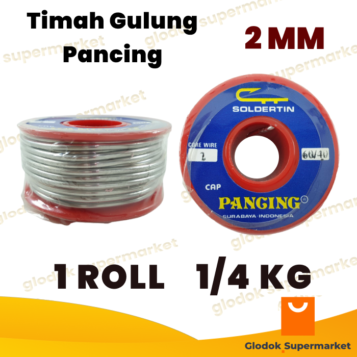 Timah Solder Pancing 250 Gram 2mm Soldertin 250gr 2 mm 1/4kg | Lazada ...