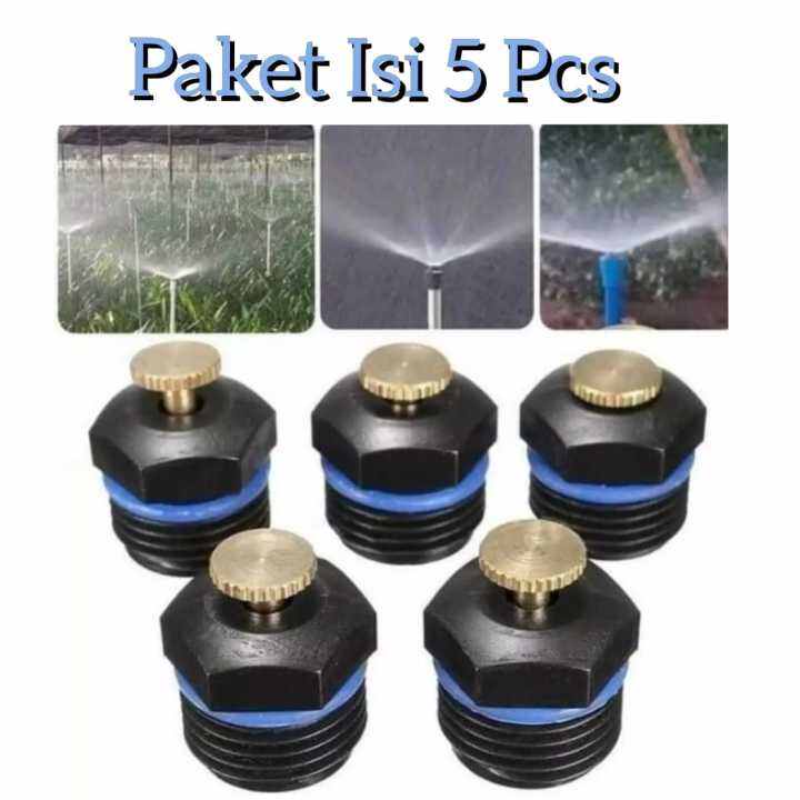 ELINK - Paket 5 Pcs Sprinkler Sprayer 1/2 inci Thread Head Penyiram ...
