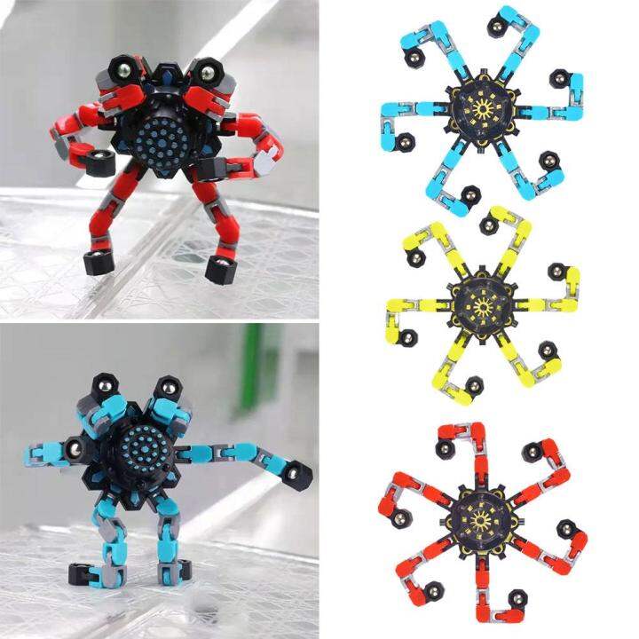 Fingertip Mechanical Gyroscope Plastic Rotating Decompression Fingertip ...