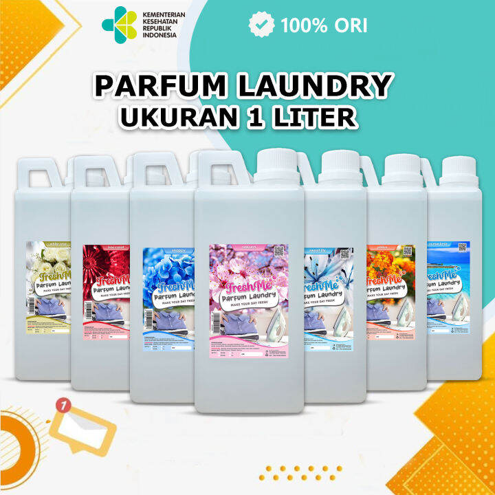 COD - Parfum Laundry 1 Liter Grade A / Parfum Luondry Wanginya Tahan ...