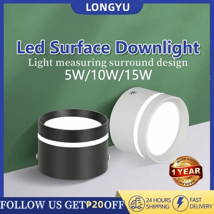 LED Surface Mounted Downlight Ceiling Light Spotlight Pin Light Modern ...