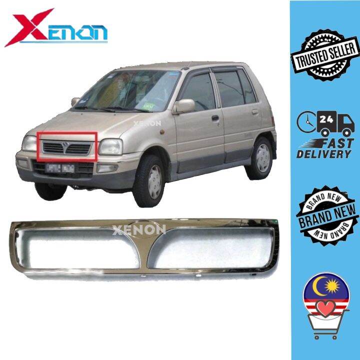Perodua Kancil 1999-2001 Front Grille Chrome | Lazada