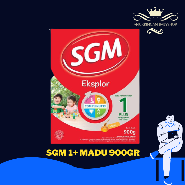 SGM EKSPLOR 1 PLUS MADU DAN VANILLA || PROGRESS MAX 0-6 dan 6-12 1000g ...